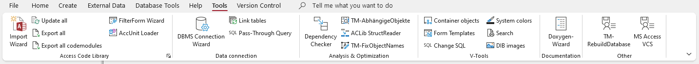 GitHub - AccessCodeLib/ACLibAddInStarter: Start your Access add-ins with a ribbon